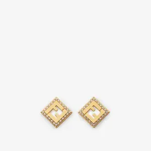 Fendi Forever Stud Earrings - Gold