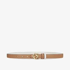 Fendi Ff Diamonds Belt - Beige