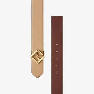 Fendi Ff Diamonds Belt - Brown