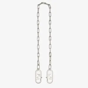Fendi Chain Mesh Strap You Silver