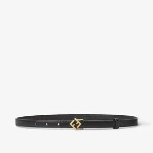 Fendi Ff Diamonds Belt - Black