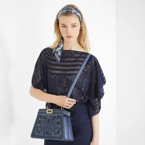 Fendi Peekaboo Iseeu Small - Blue
