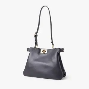 Fendi Peekaboo Soft Small Bag - Black
