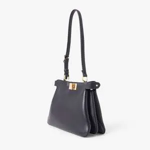 Fendi Peekaboo Soft Small Bag - Black