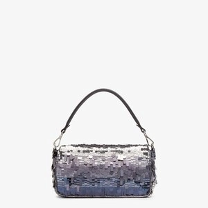 Fendi Metallic Sequined Baguette