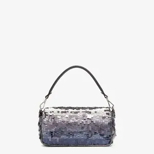 Fendi Metallic Sequined Baguette