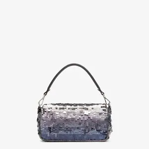 Fendi Metallic Sequined Baguette