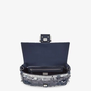 Fendi Metallic Sequined Baguette