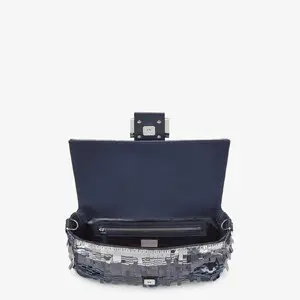 Fendi Metallic Sequined Baguette