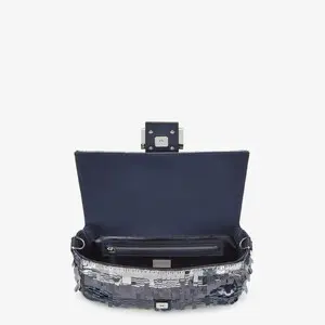 Fendi Metallic Sequined Baguette