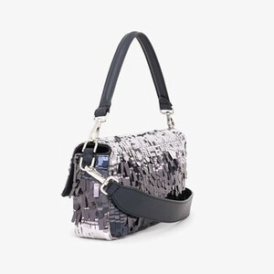 Fendi Metallic Sequined Baguette