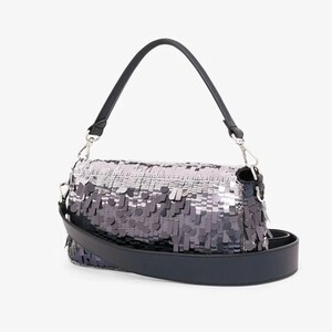 Fendi Metallic Sequined Baguette