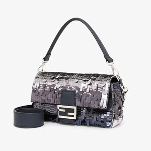 Fendi Metallic Sequined Baguette