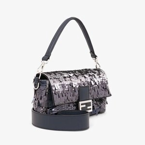 Fendi Metallic Sequined Baguette