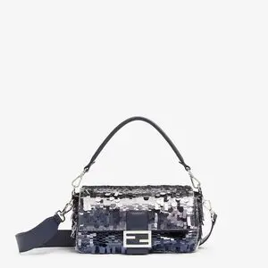 Fendi Metallic Sequined Baguette