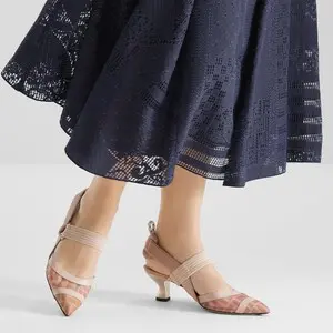 Fendi Colibrì Ballet Flats - Pink