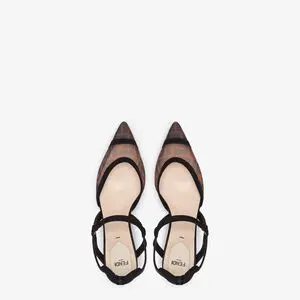 Fendi Colibrì Lite Slingbacks - Brown