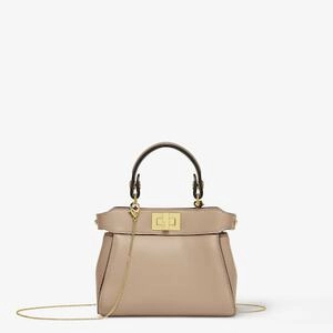 Fendi Nano Peekaboo Bag - Grey
