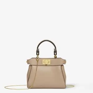 Fendi Nano Peekaboo Bag - Grey