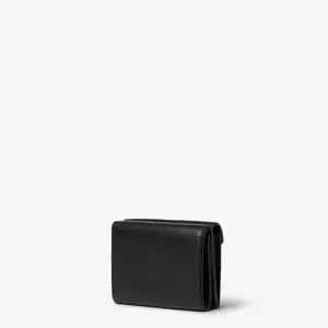 Fendi Ff Diamonds Wallet - Black