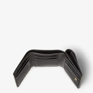 Fendi Ff Diamonds Wallet - Black