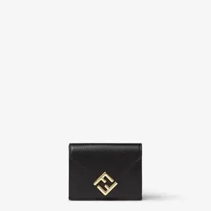 Fendi Ff Diamonds Wallet - Black