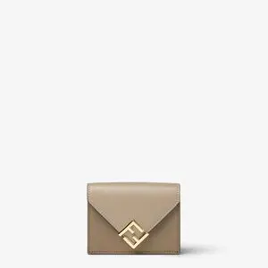 Fendi Ff Diamonds Wallet Grey