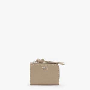 Fendi Peekaboo Micro Trifold - Grey