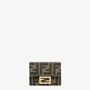 Fendi Baguette Micro Trifold - Brown
