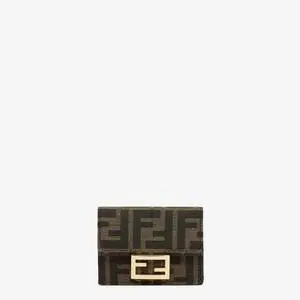 Fendi Baguette Micro Trifold - Brown