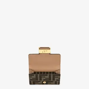 Fendi Baguette Micro Trifold - Brown