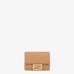 Fendi Baguette Micro Trifold - Beige