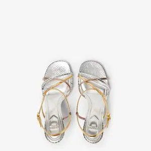Fendi Ffold Sandals - Multicolour