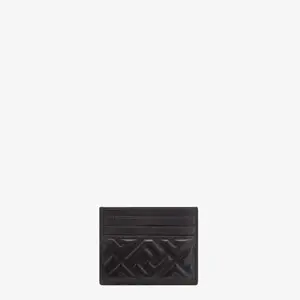 Fendi Baguette Card Case - Black
