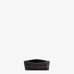 Fendi Baguette Card Case - Black