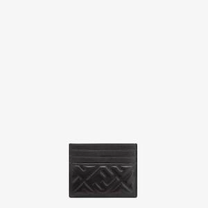 Fendi Baguette Card Case - Black