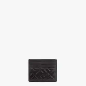 Fendi Baguette Card Case - Black