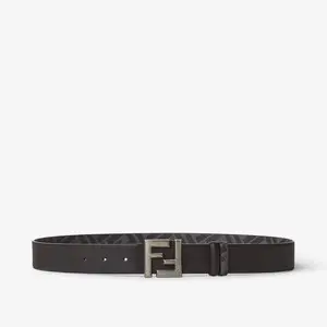 Fendi Ff Squared Belt - Black