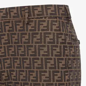 Fendi Bermuda Trousers - Brown