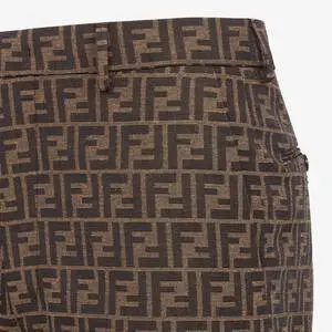 Fendi Bermuda Trousers - Brown
