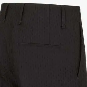 Fendi Tailored Straight-cut Trousers - Black