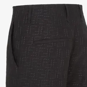 Fendi Tailored Linen Trousers