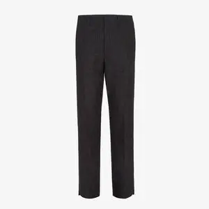 Fendi Tailored Linen Trousers - Black