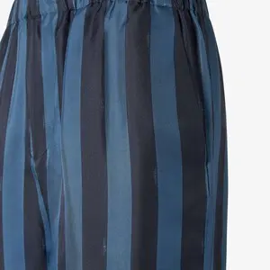 Fendi Striped Silk Bermuda Shorts