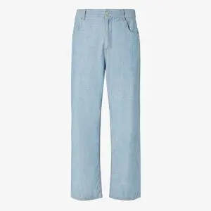 Fendi Straight Leg Jeans - Light Blue