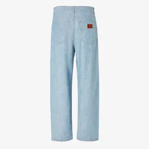 Fendi Straight Leg Jeans - Light Blue