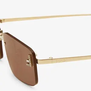 Fendi First Crystal Sunglasses - Brown
