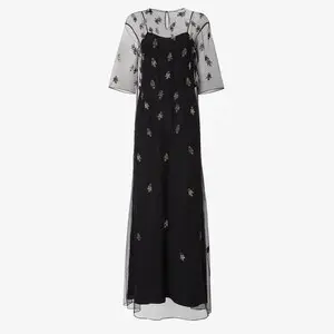 Fendi Long Tulle Dress