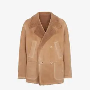 Fendi Double-breasted Blouson - Brown
