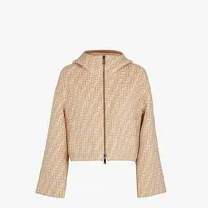 Fendi Reversible Cropped Jacket - Beige